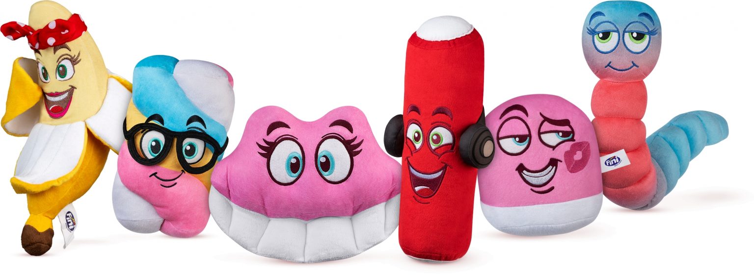 Fini lança pelúcias exclusivas de seus novos personagens - Mapa das ...