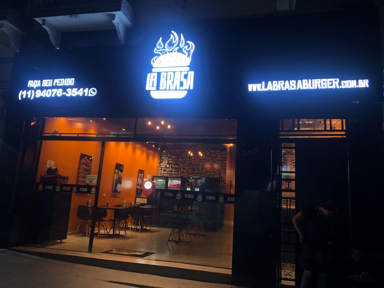 La Brasa Burger - Mapa das Franquias