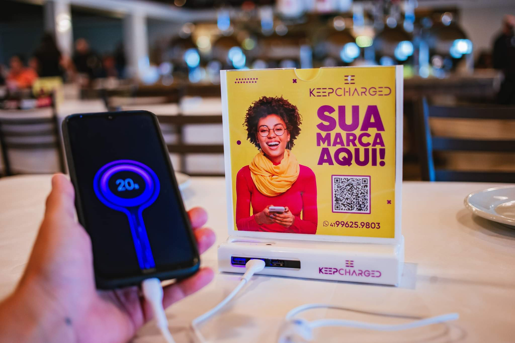 Keep Charged lança promoção para mês da mulher - Mapa das Franquias