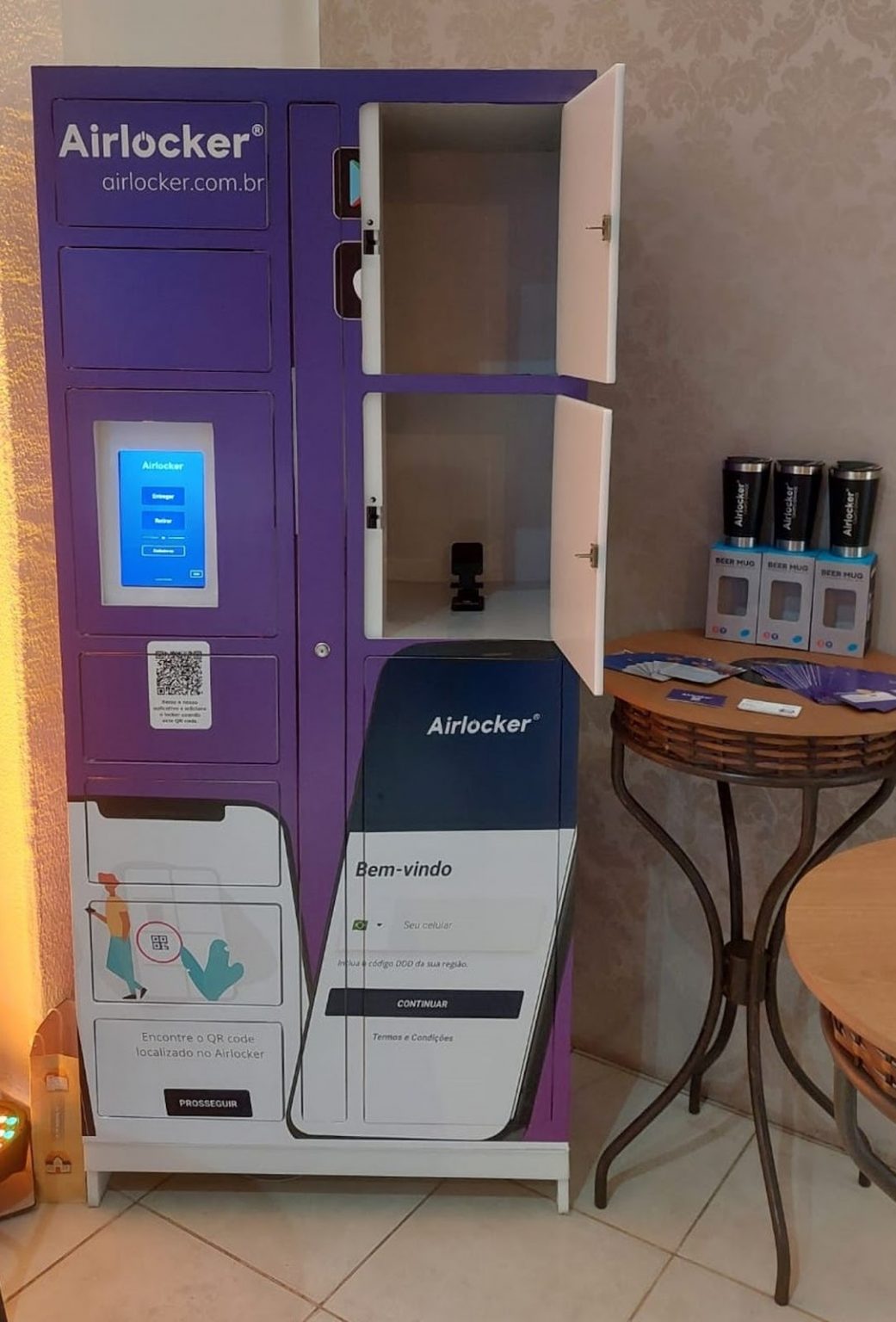 Airlocker une inovação e sustentabilidade com smart lockers recicláveis ...